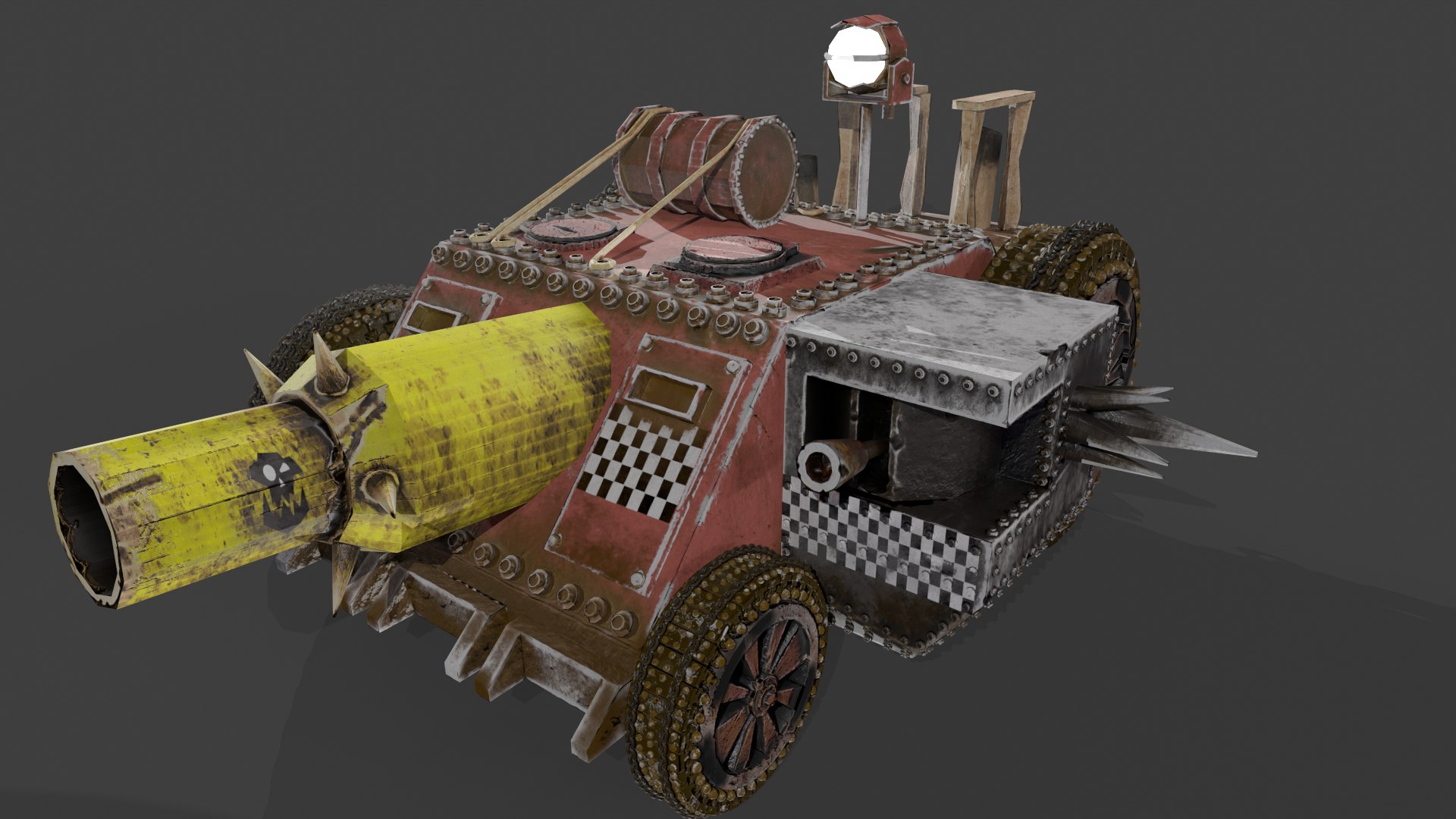 3D Ork Tank Warhammer 40K - TurboSquid 2339593