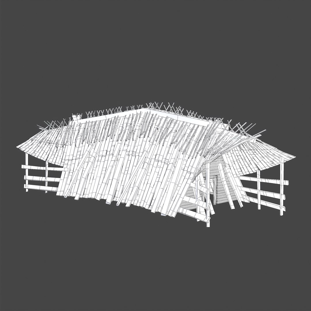 3D Modular Housing Hut K model - TurboSquid 1807236