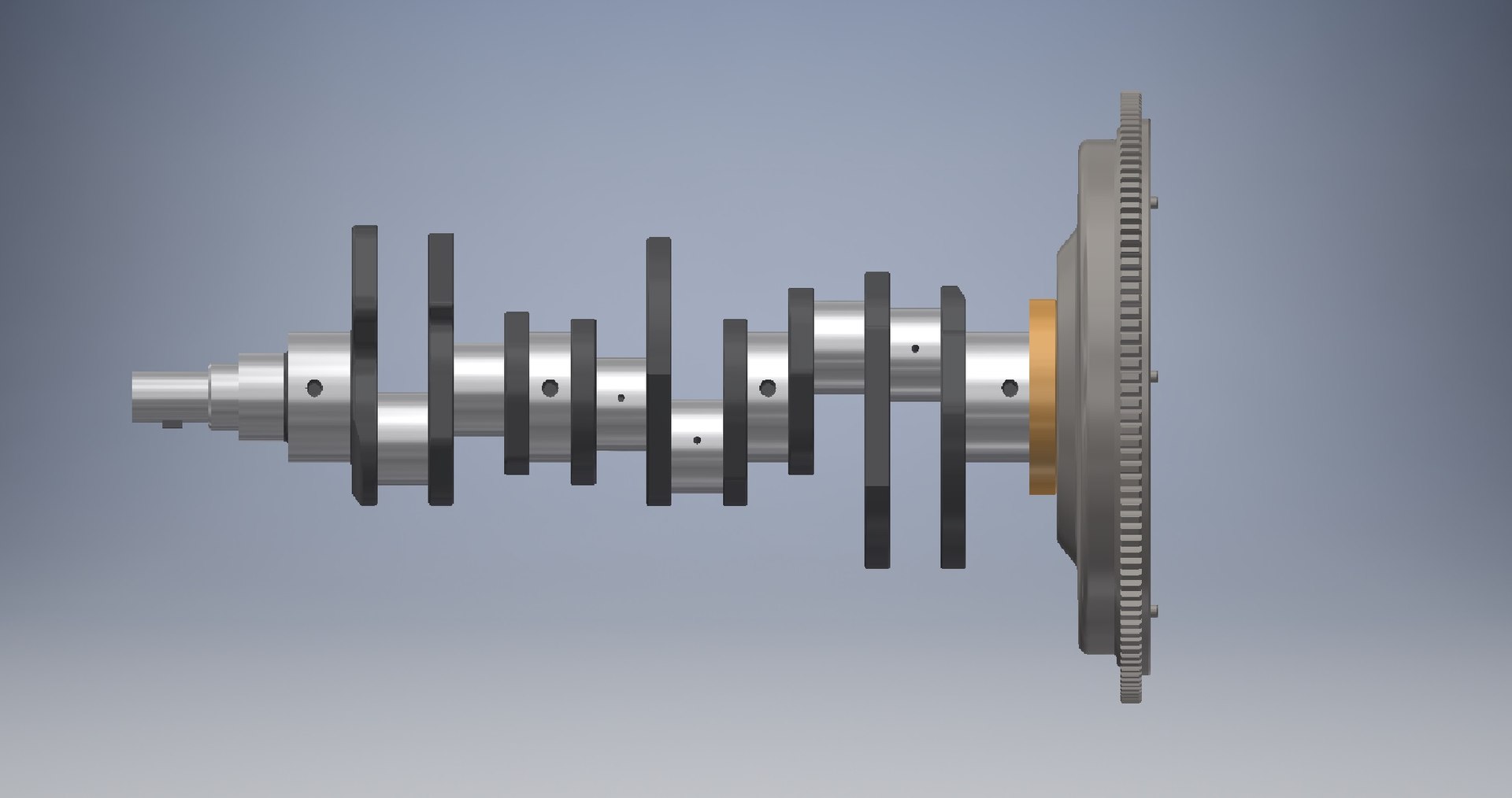 Crankshaft V6 Engine 3 3D - TurboSquid 2211287