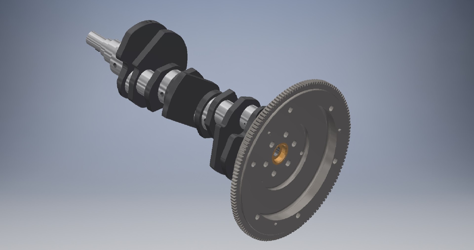 Crankshaft V6 Engine 3 3D - TurboSquid 2211287