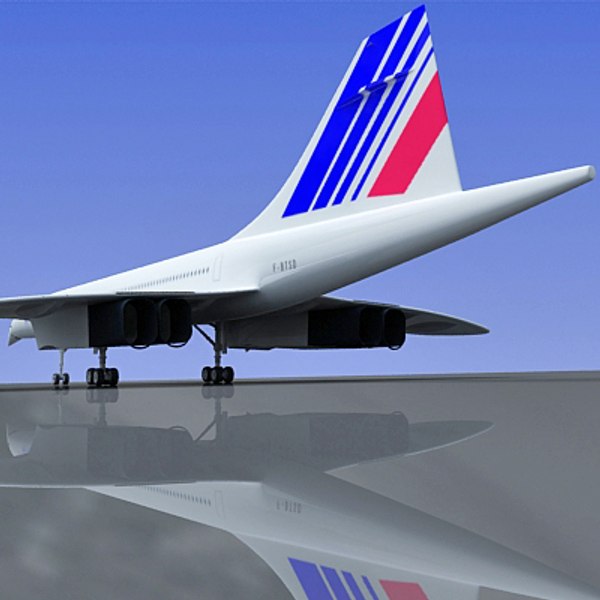 3D Concorde Models | TurboSquid