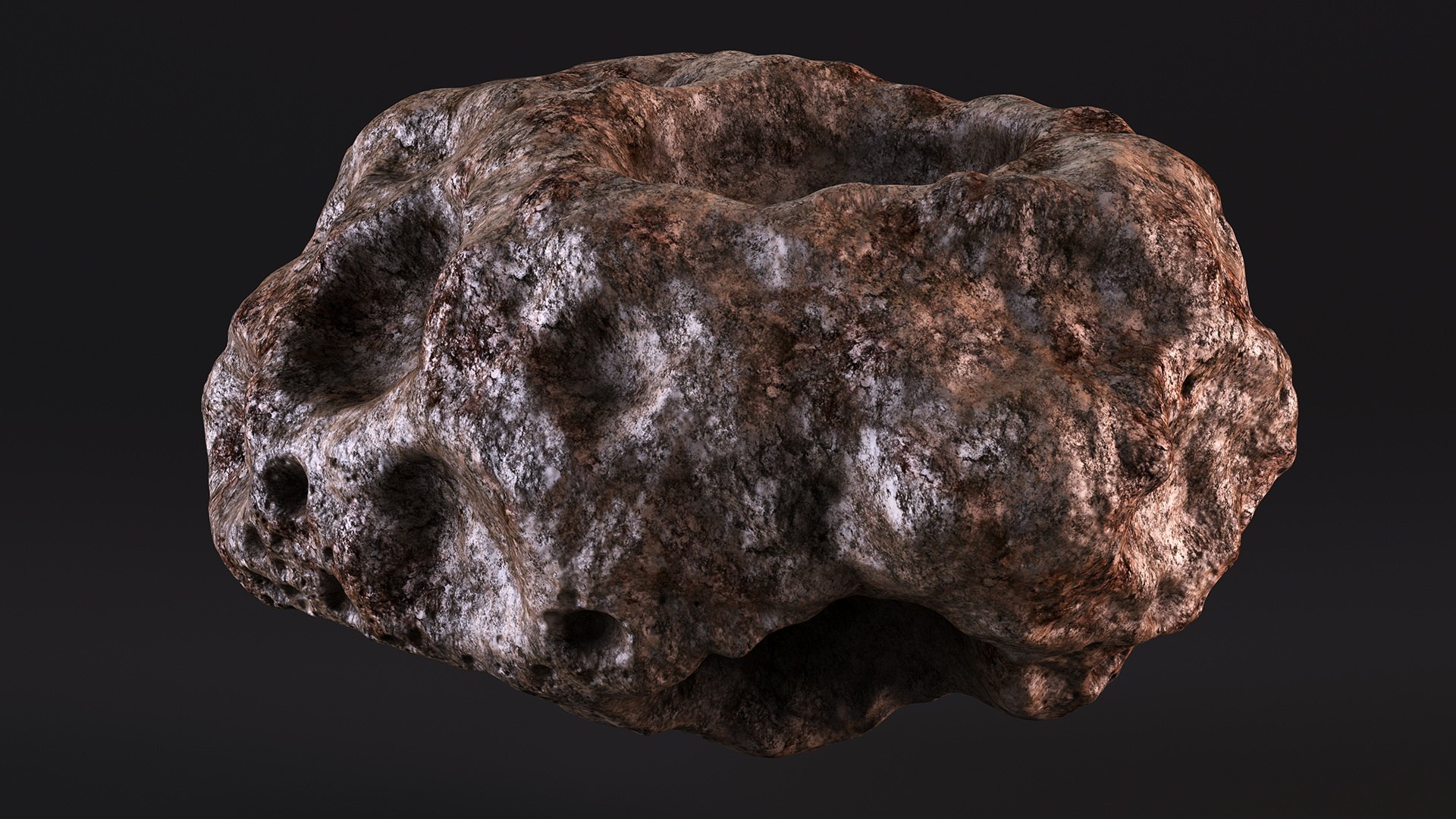 Meteorite Stone 3D Model - TurboSquid 2071245