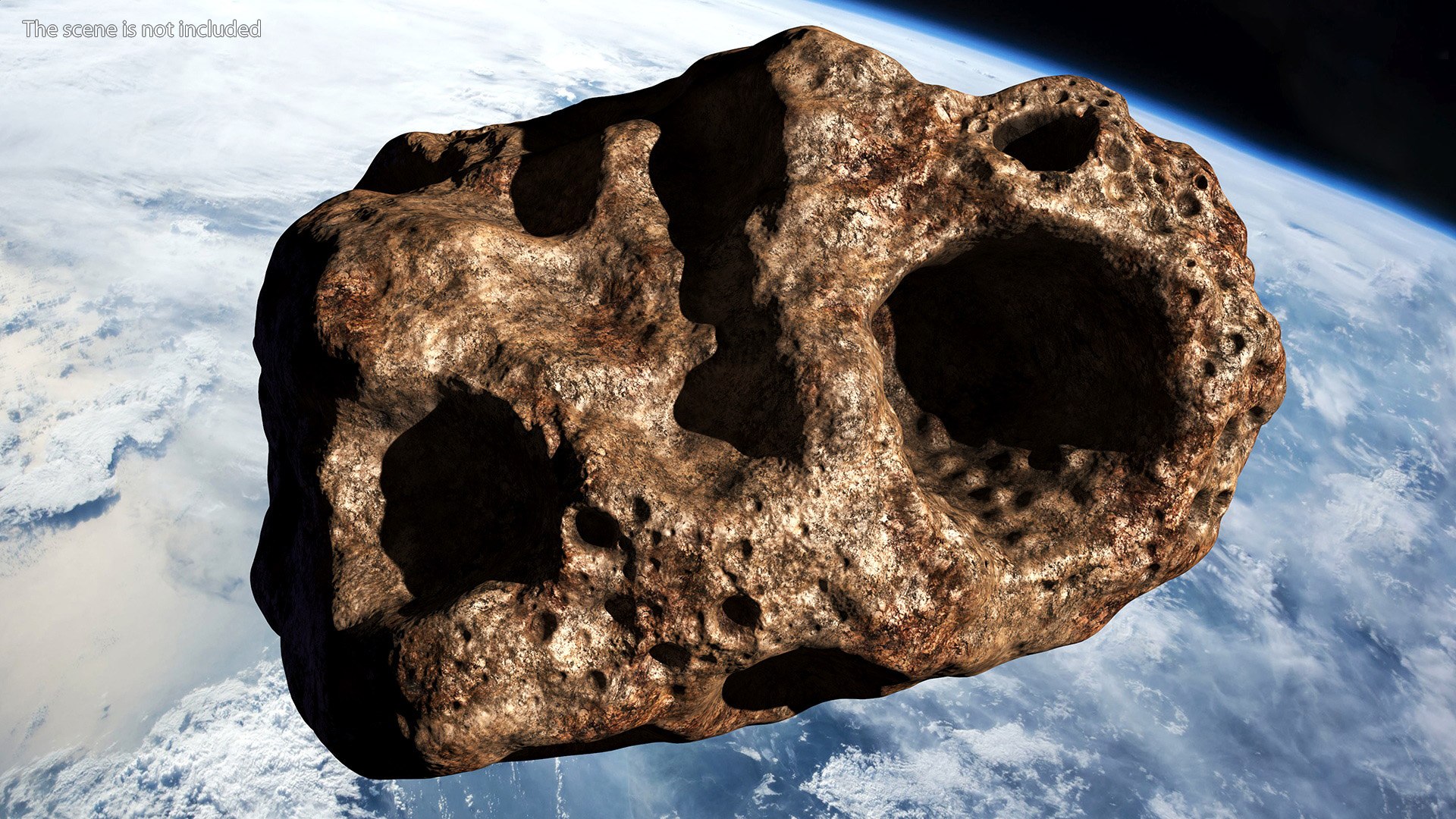Meteorite Stone 3D Model - TurboSquid 2071245