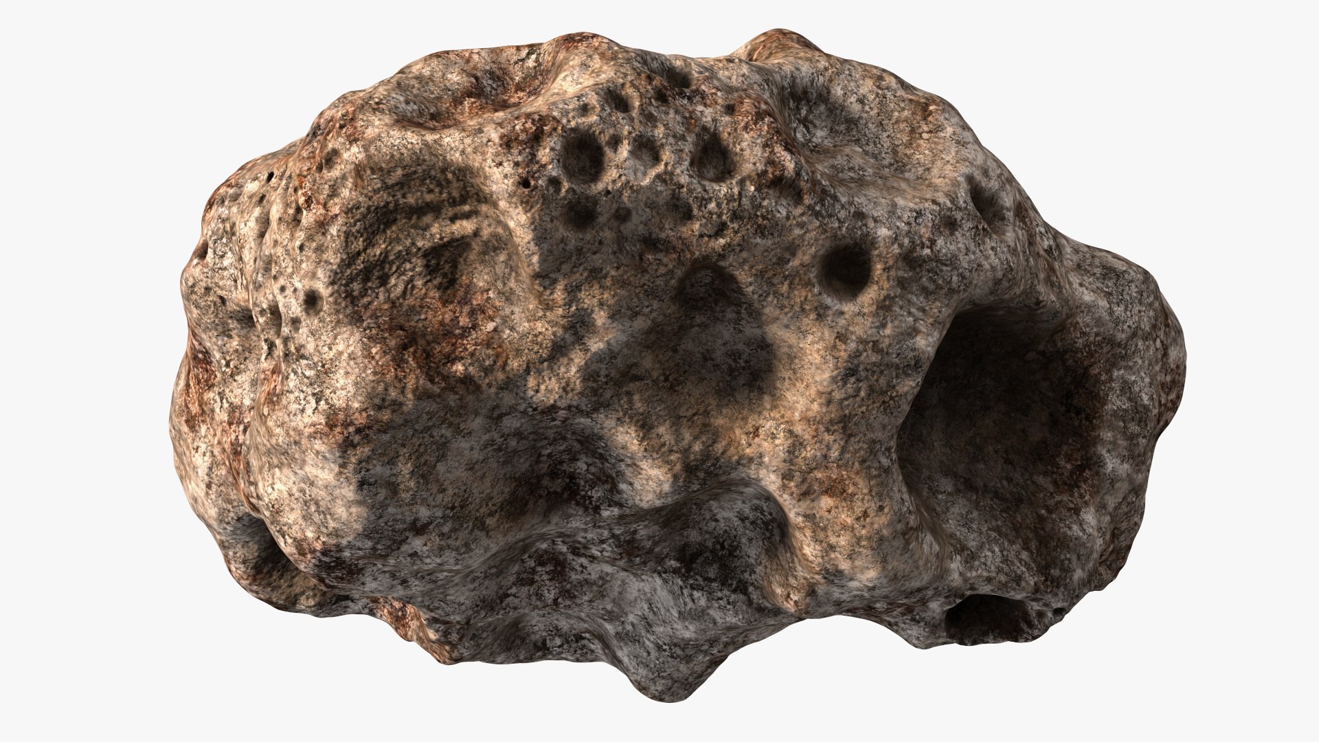 Meteorite Stone 3D Model - TurboSquid 2071245