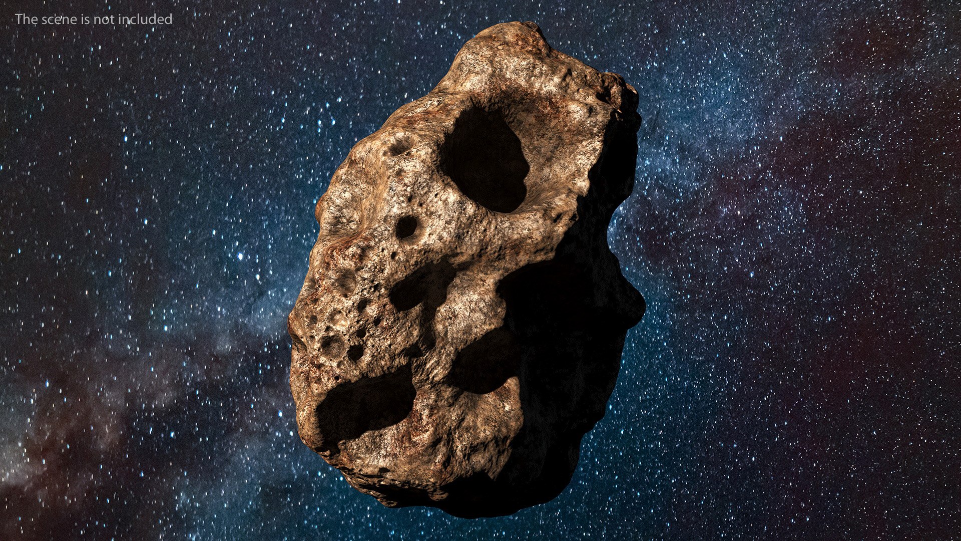 Meteorite Stone 3D Model - TurboSquid 2071245