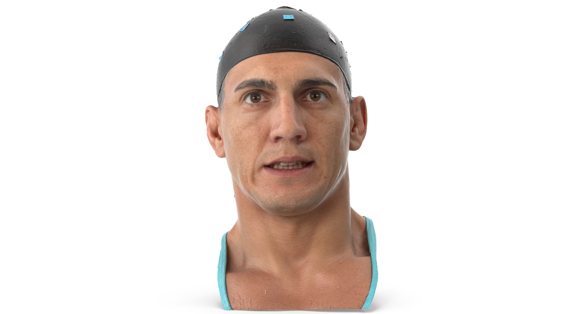 Mike human head pose 3D model - TurboSquid 1620362