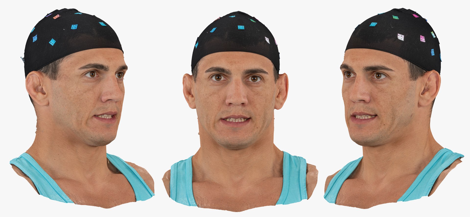 Mike Human Head Pose 3D Model - TurboSquid 1620362