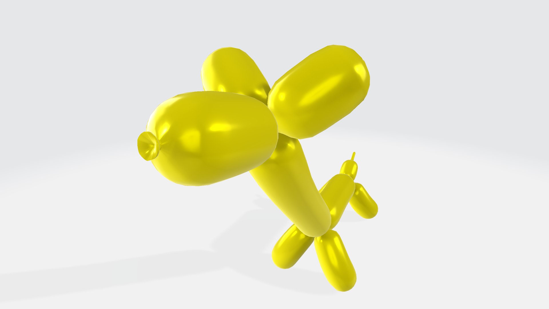 Balloon Animal 3D Model - TurboSquid 2400264