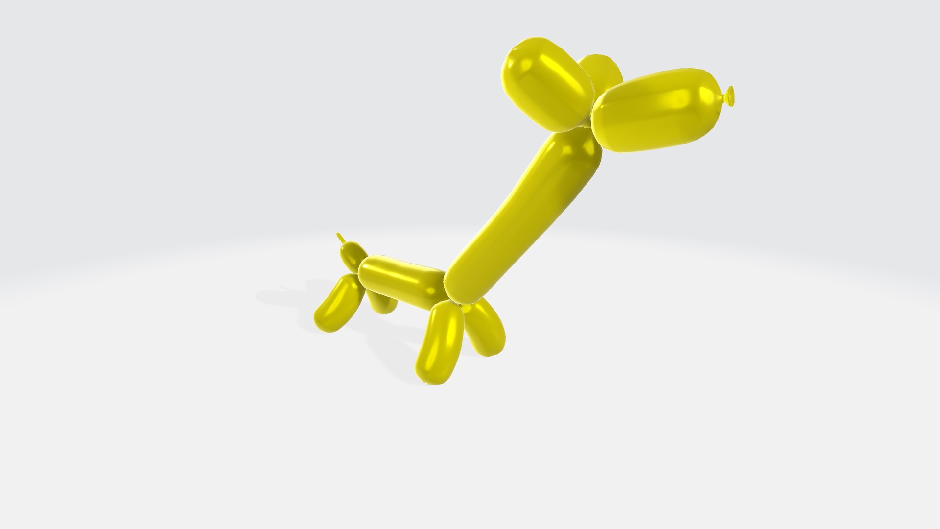 Balloon Animal 3D Model - TurboSquid 2400264