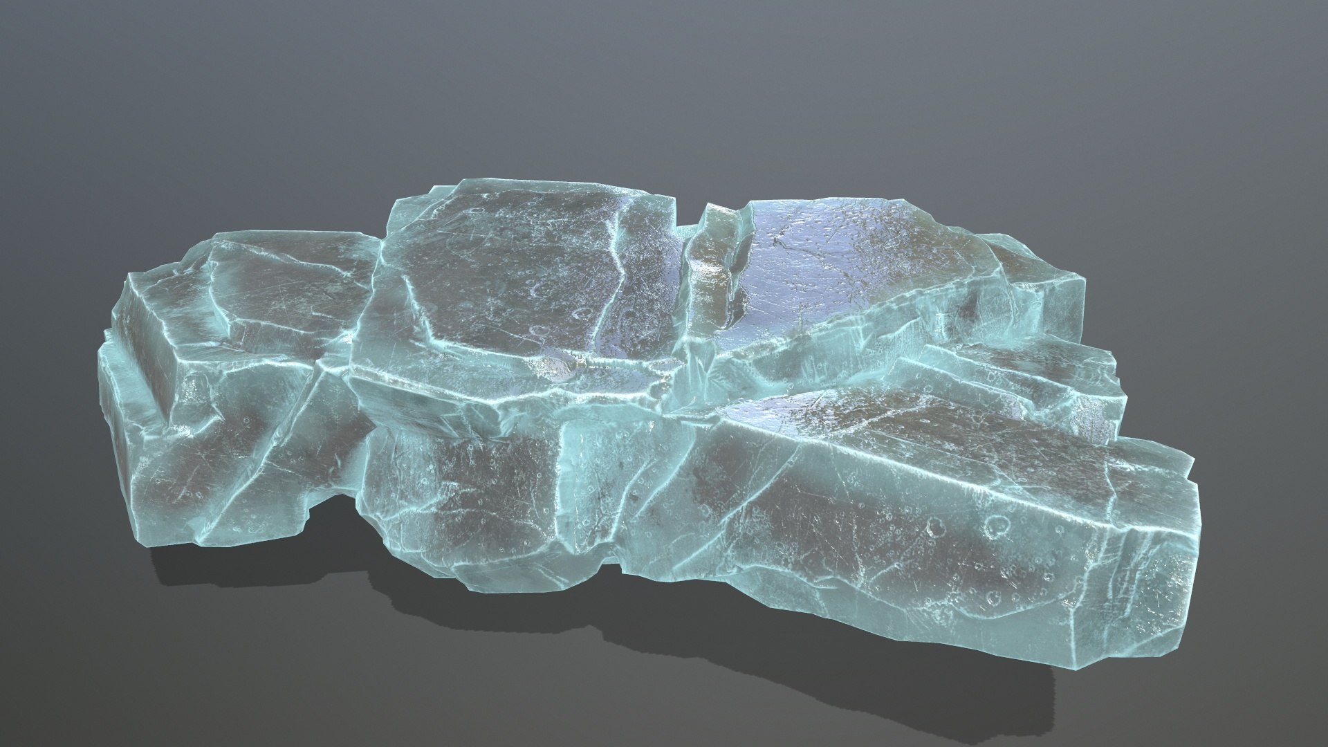 Ice Rocks Model - TurboSquid 2150006