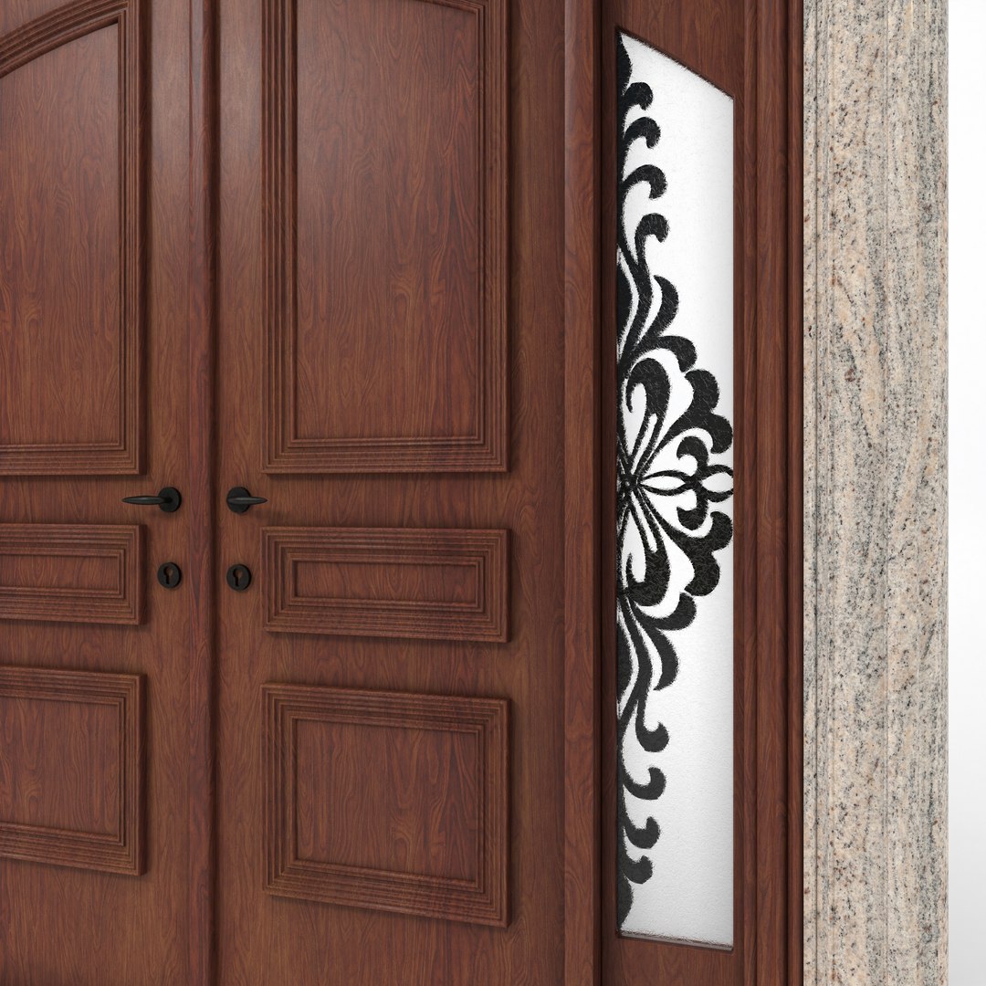 3D Entrace Classic Door 01 - TurboSquid 1753653