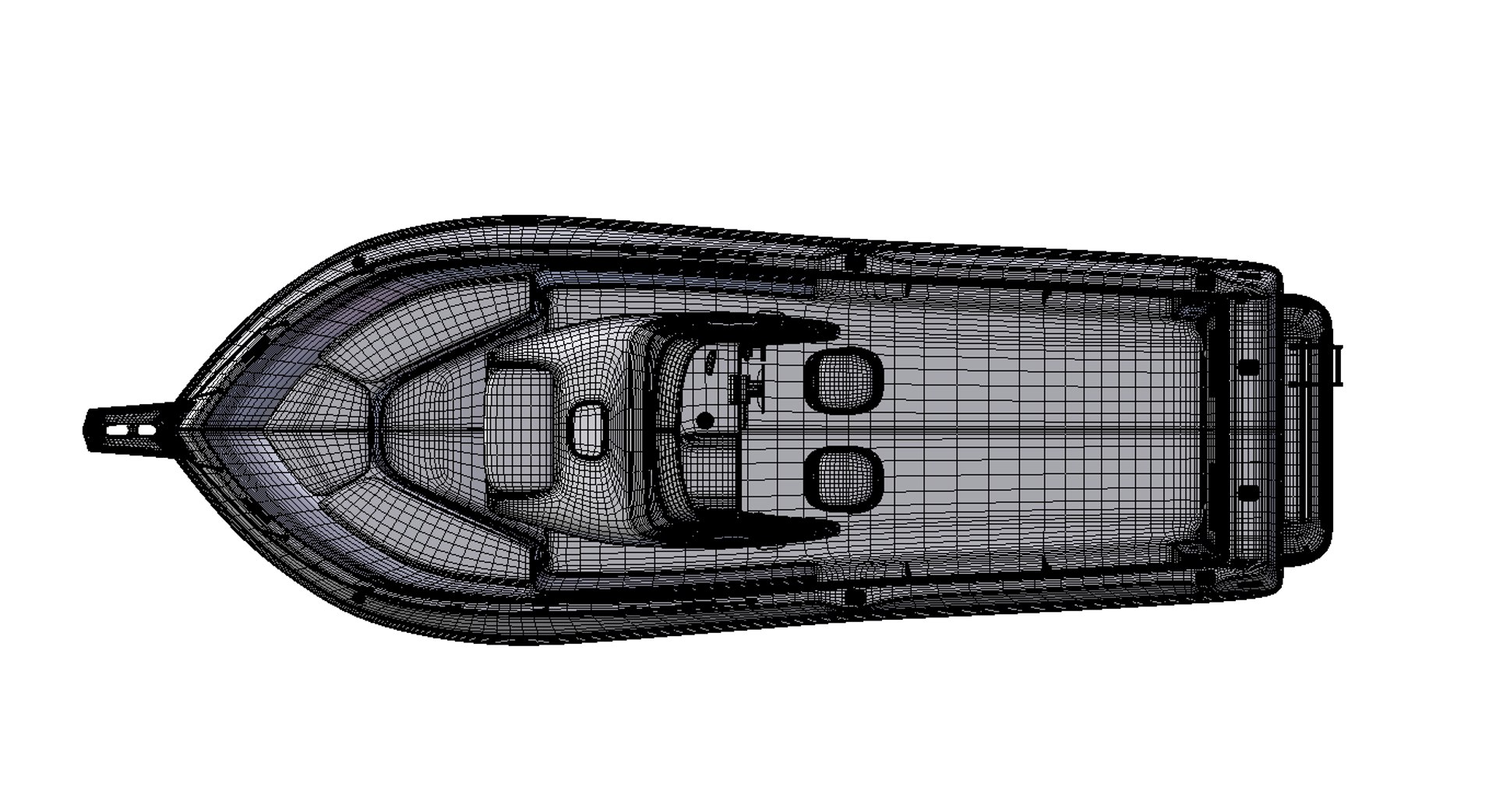 3D model walkaround boat freeport 26wa - TurboSquid 1381004