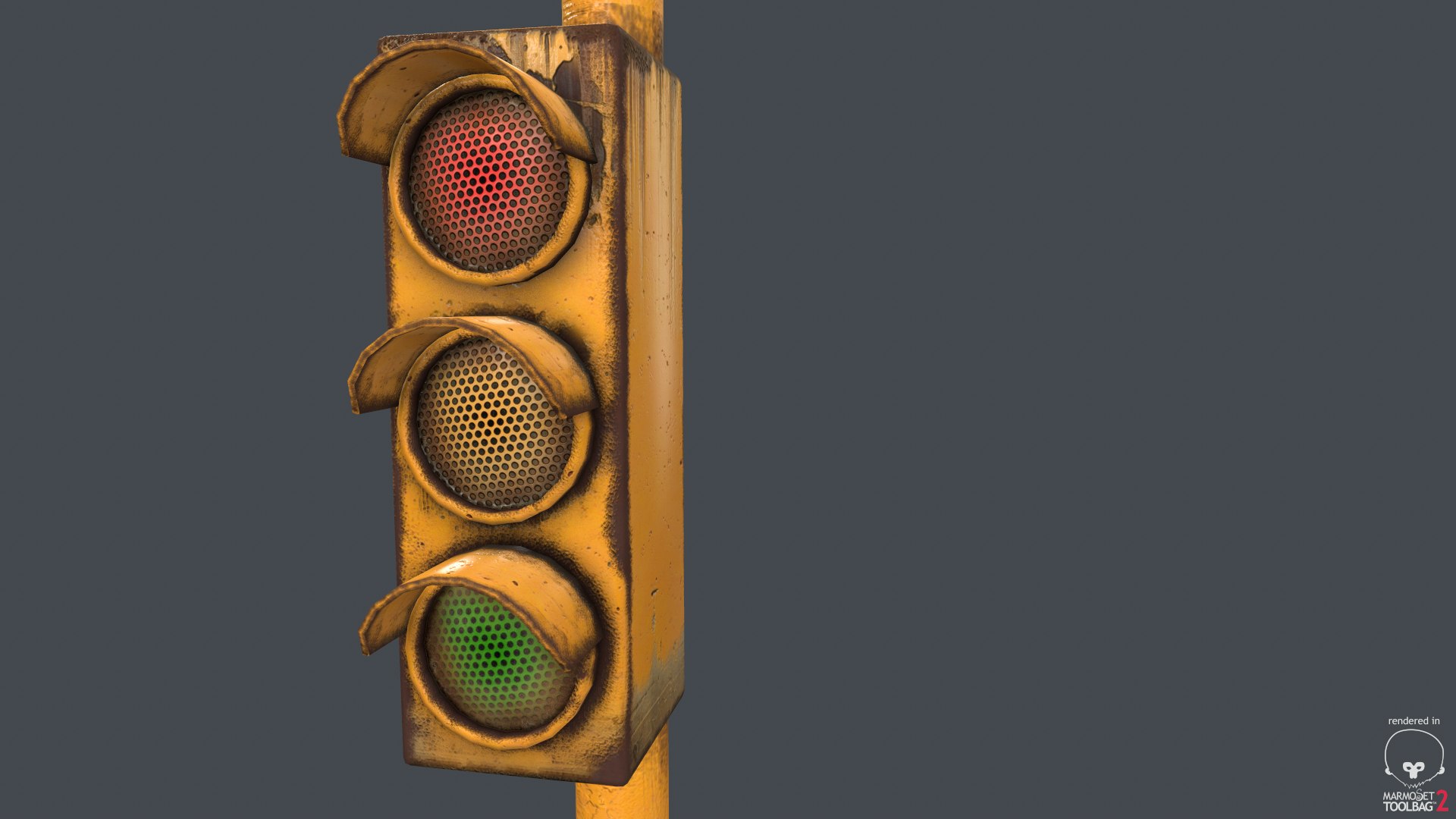 Ready Traffic Light 3D Model - TurboSquid 1222956