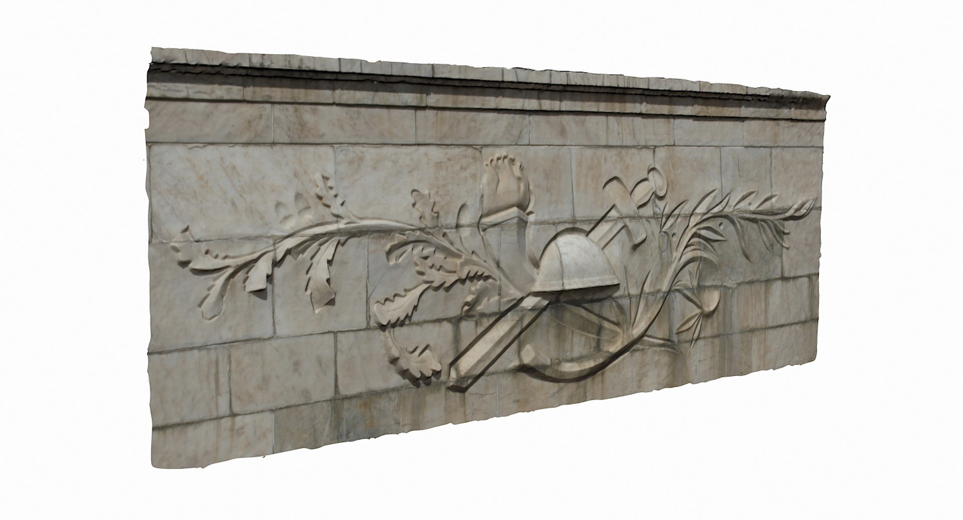 3D Relief Wall - TurboSquid 1397928