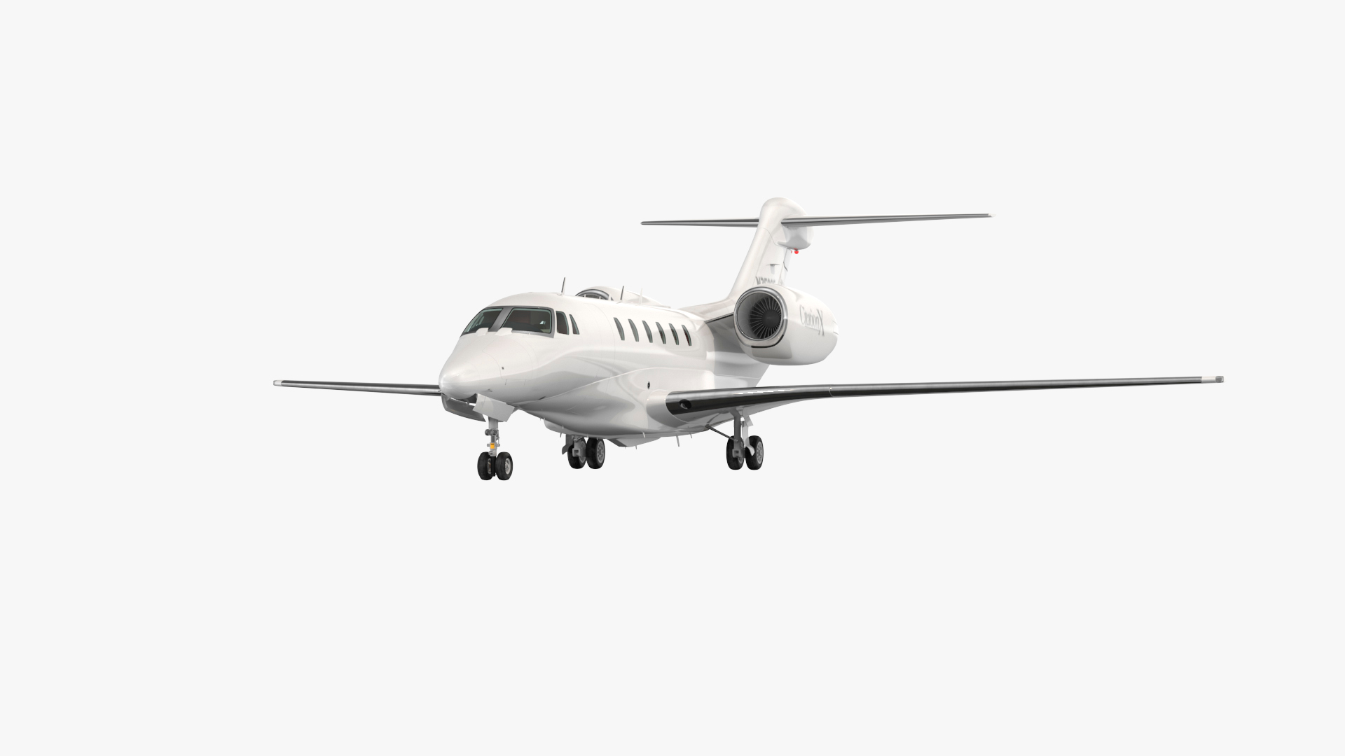 Private Jet Cessna Citation X With Luxury Interior Rigged For Maya 3D - TurboSquid 2466614