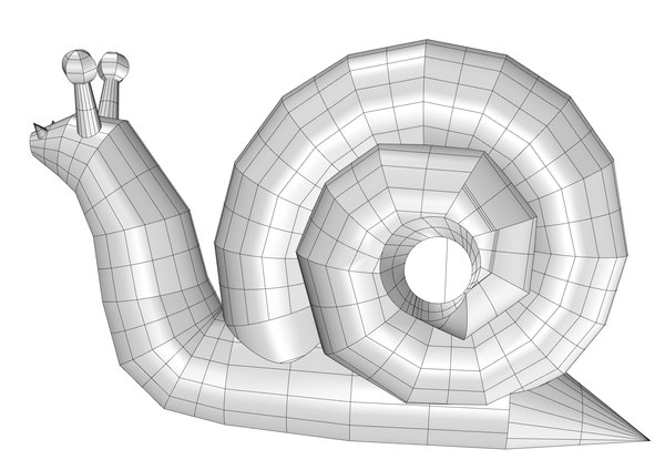 Snail animal invertebrate model - TurboSquid 1669262