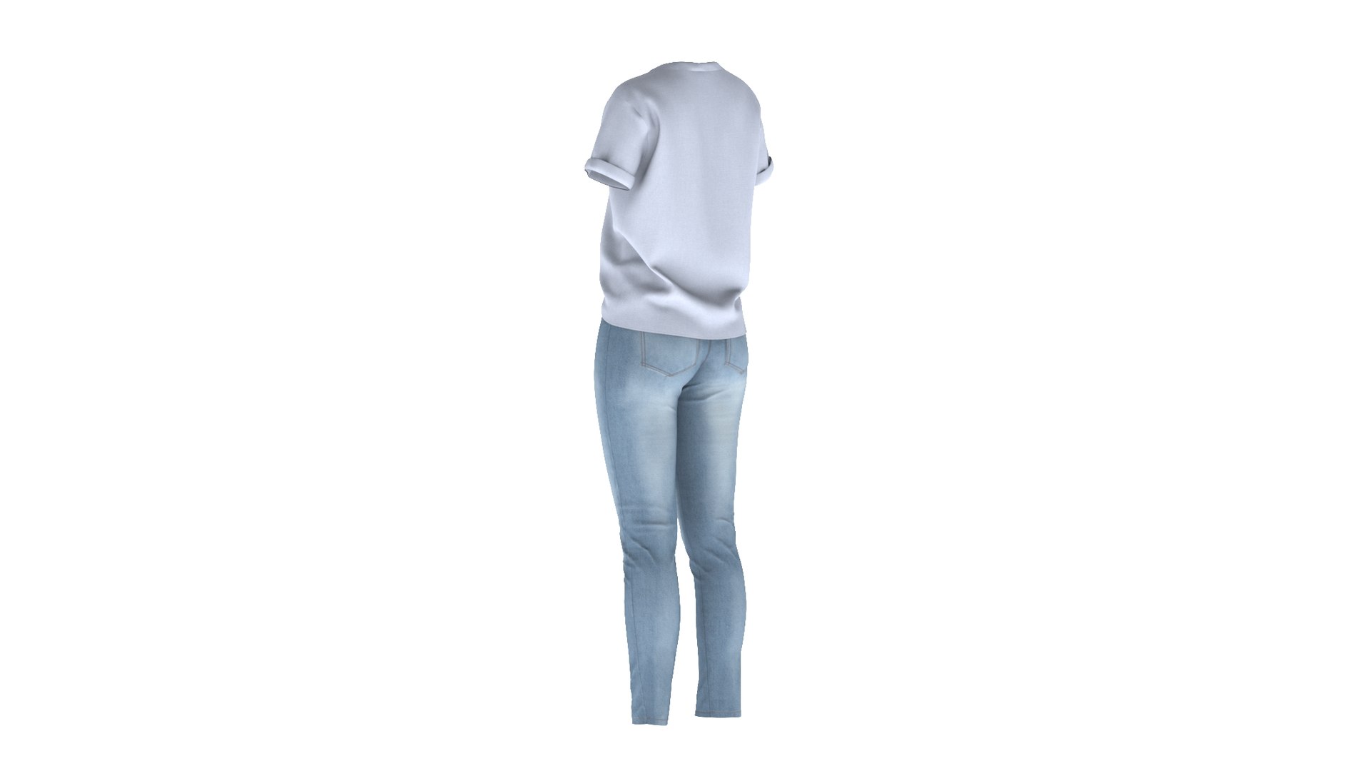 3D Woman Outfit 05 Model - TurboSquid 2167594