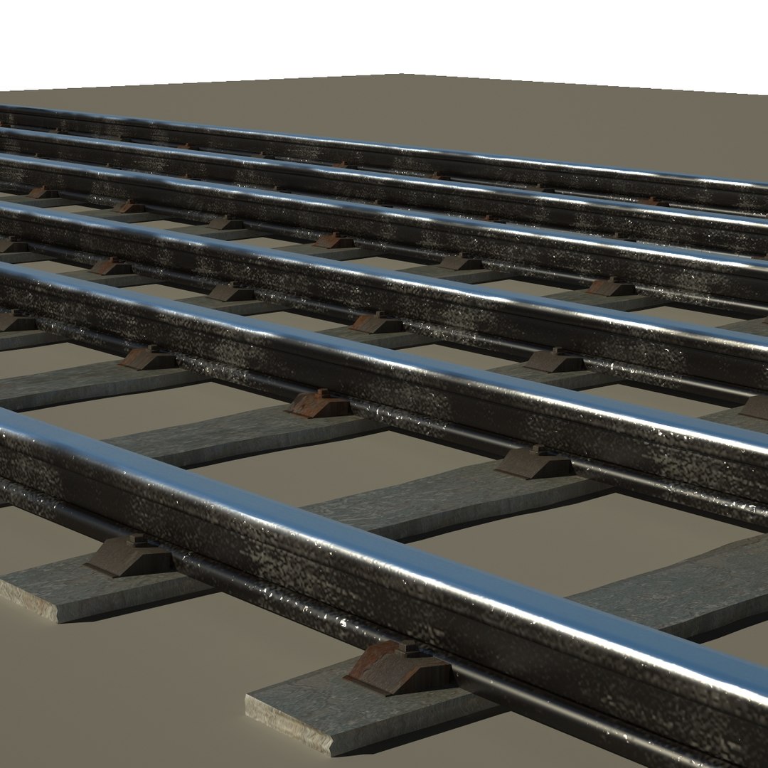Rails 3D Model - TurboSquid 1195172