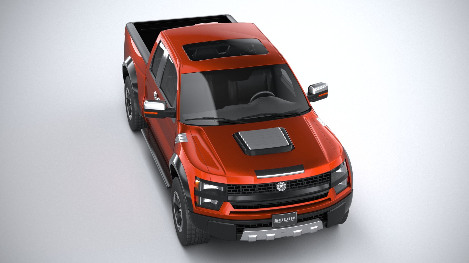 Generic pickup 2020 model - TurboSquid 1648744