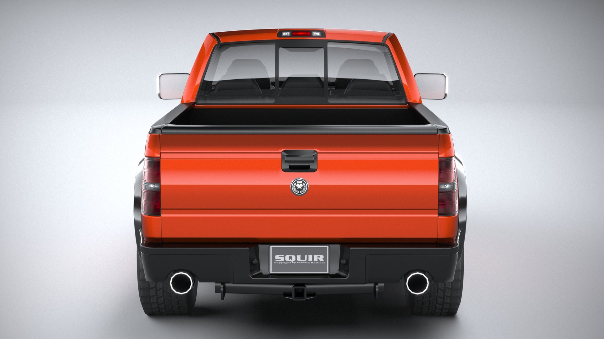 Generic pickup 2020 model - TurboSquid 1648744