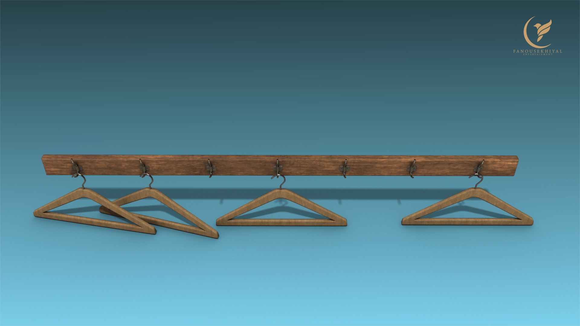 3D Low-poly Hanger Model - TurboSquid 1633957
