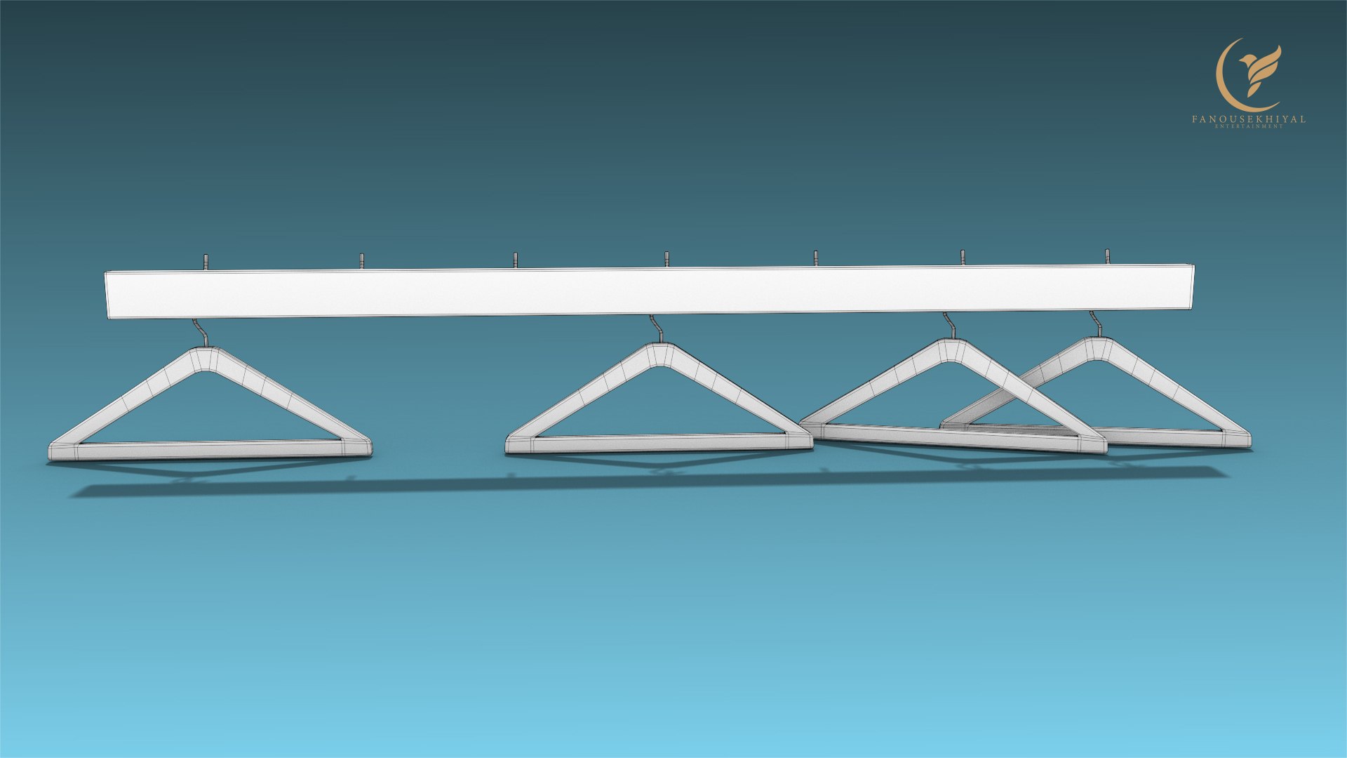 3D Low-poly Hanger Model - TurboSquid 1633957