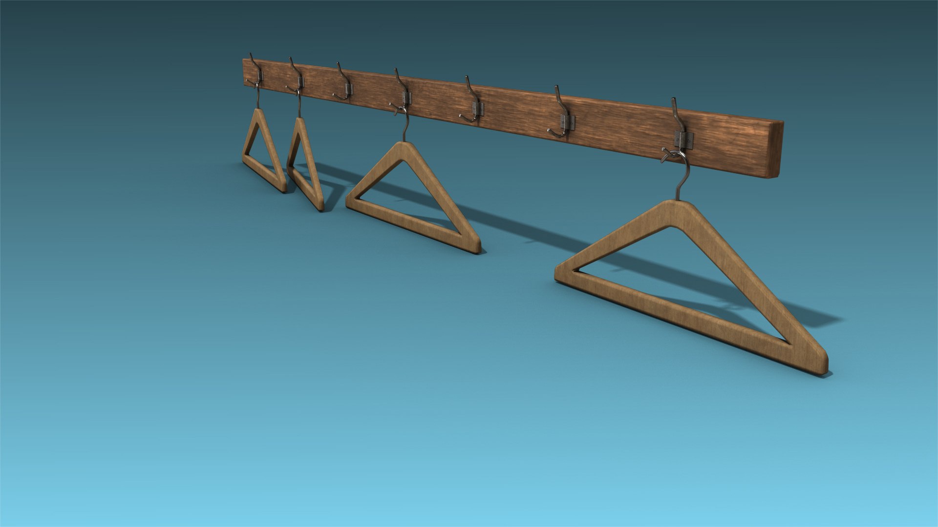 3D Low-poly Hanger Model - TurboSquid 1633957