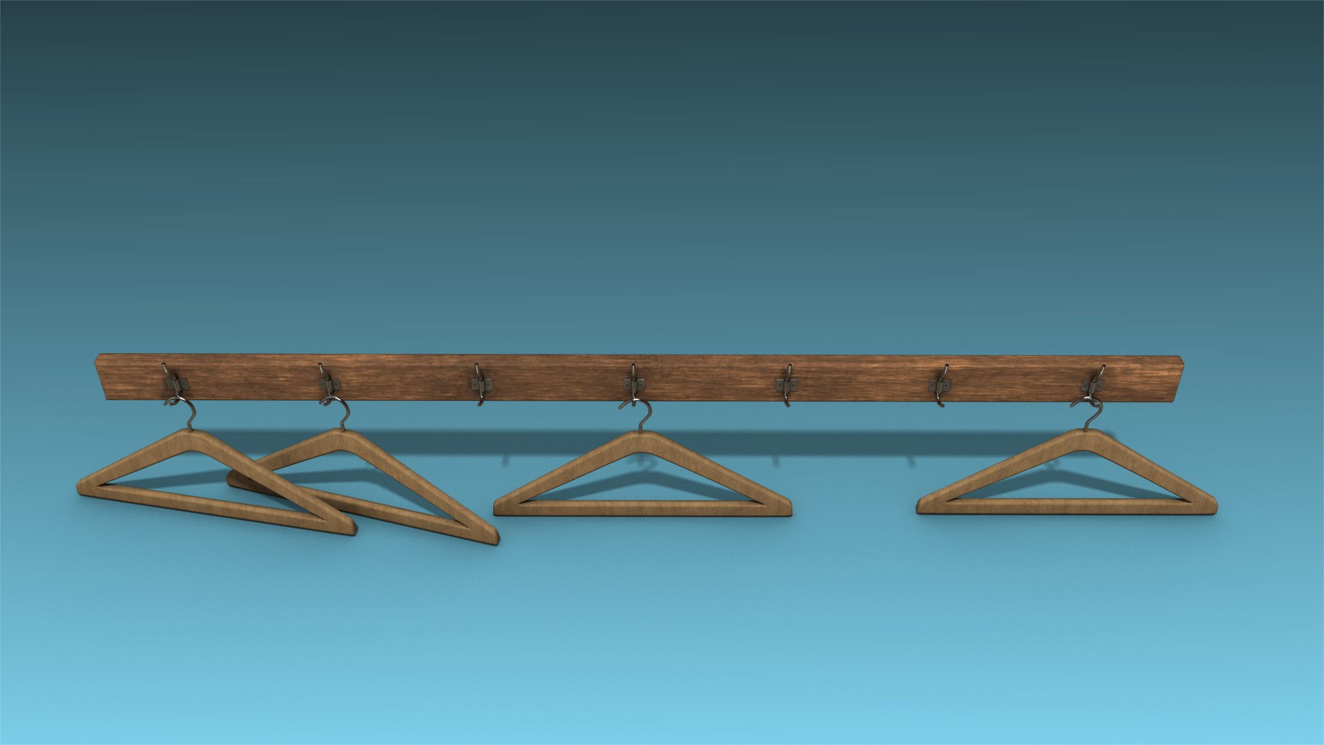 3D Low-poly Hanger Model - TurboSquid 1633957