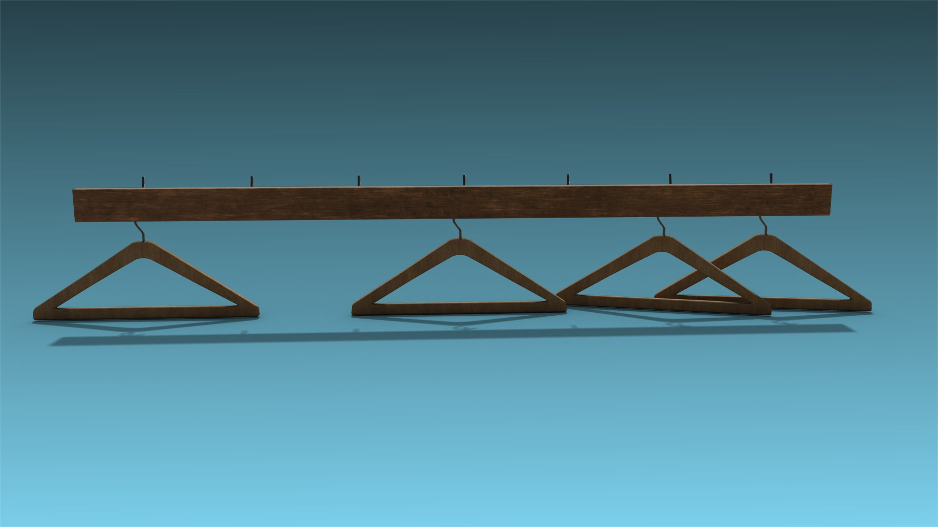 3D Low-poly Hanger Model - TurboSquid 1633957
