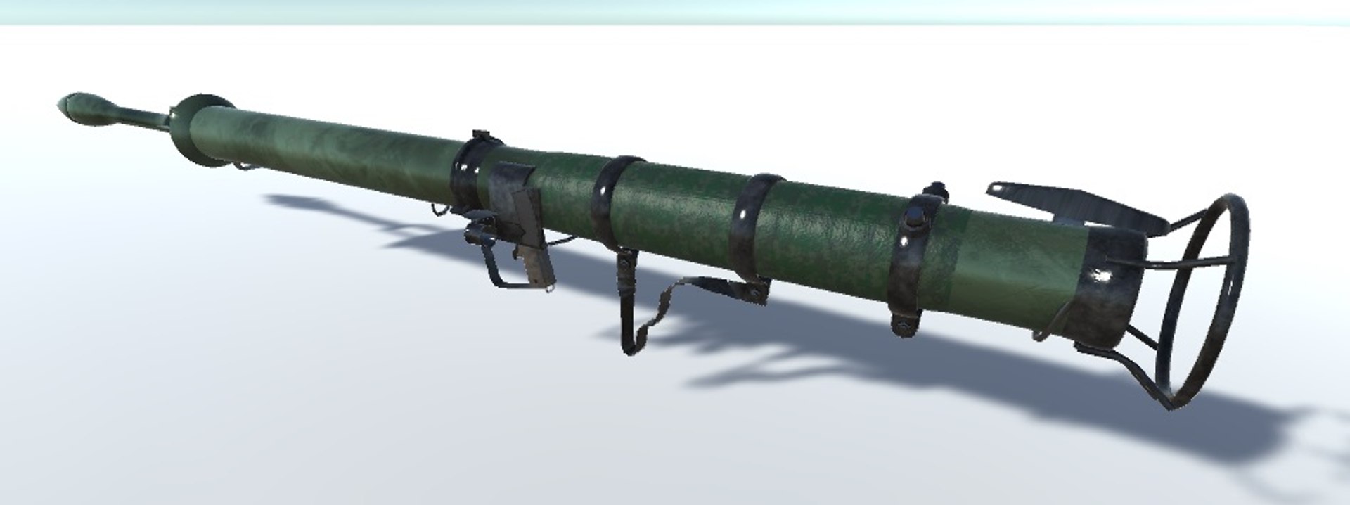 bazooka unity 3d model