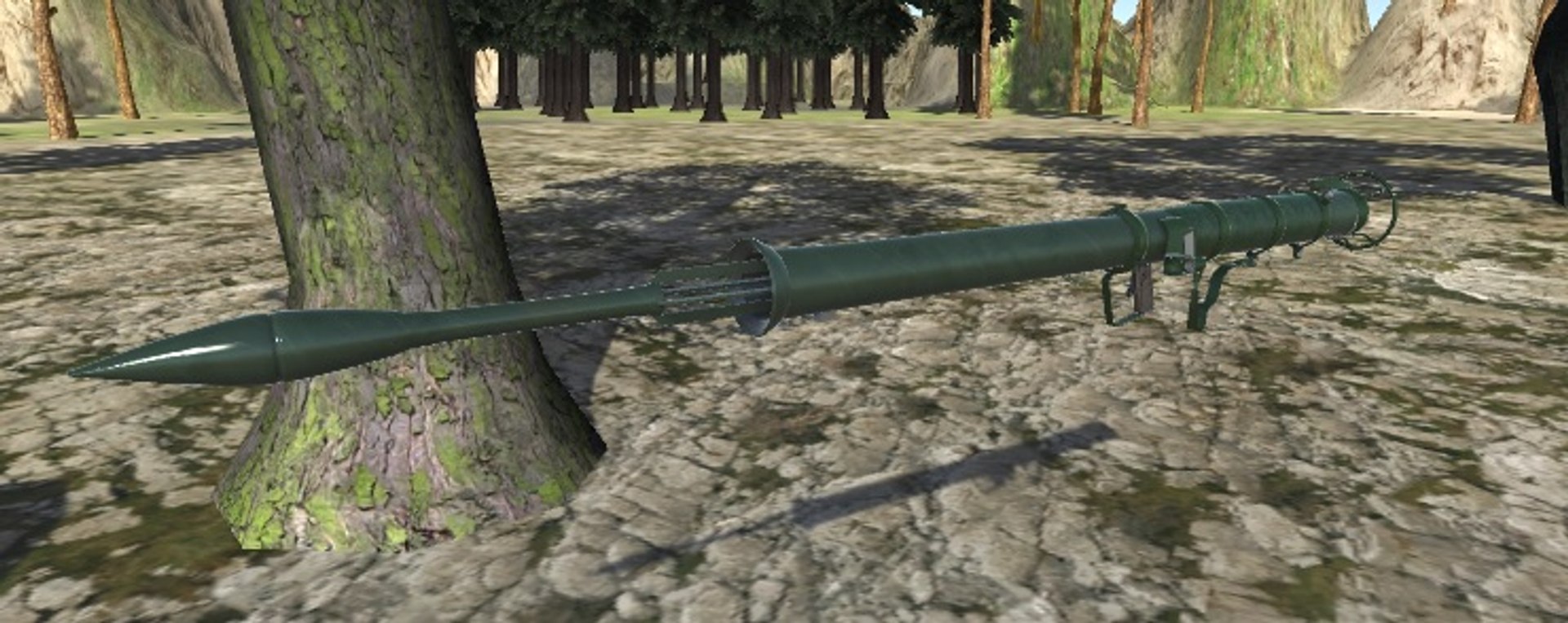 bazooka unity 3d model