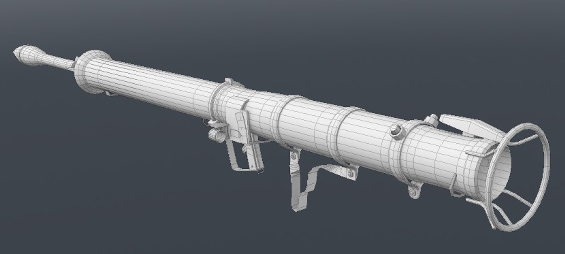 bazooka unity 3d model