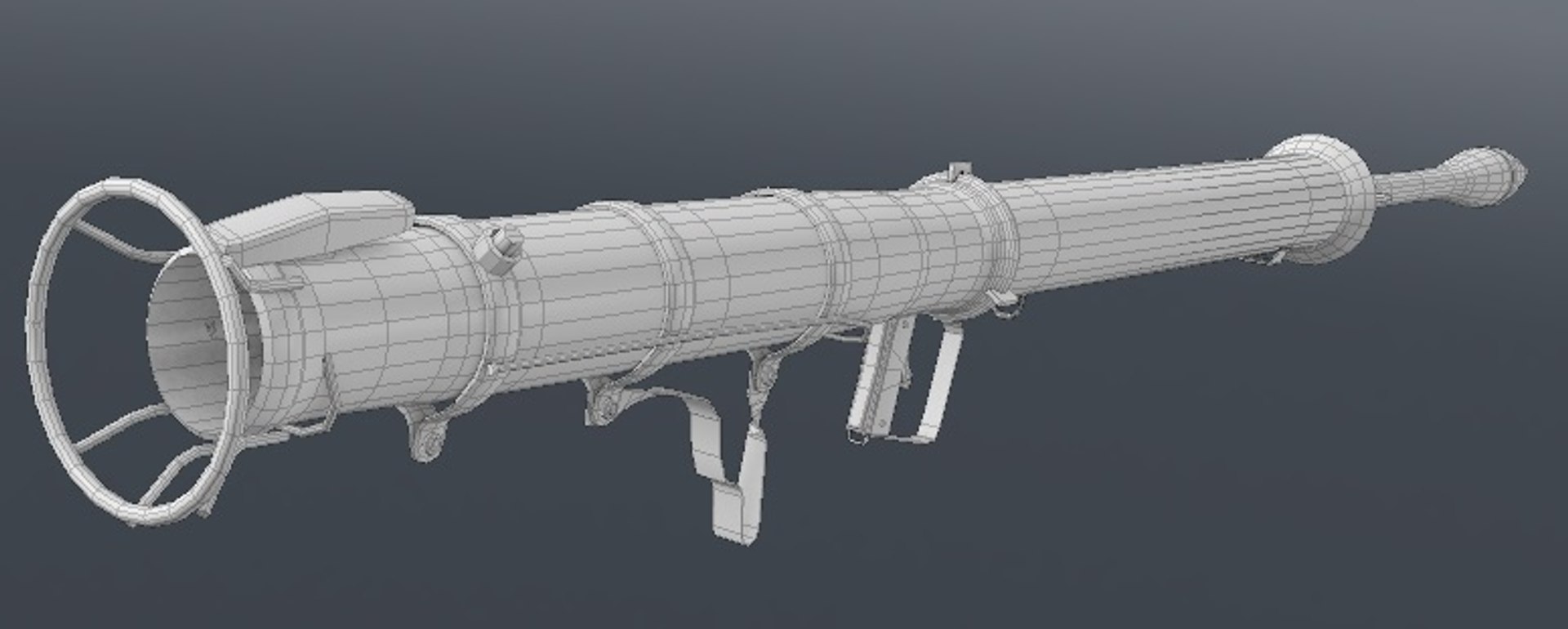 bazooka unity 3d model