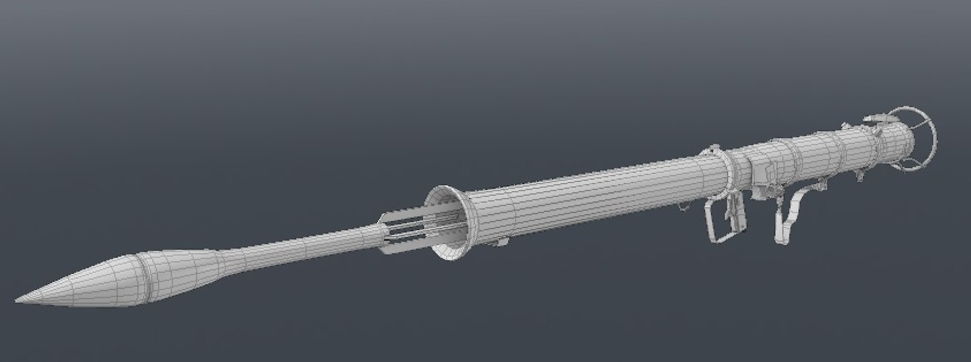 bazooka unity 3d model
