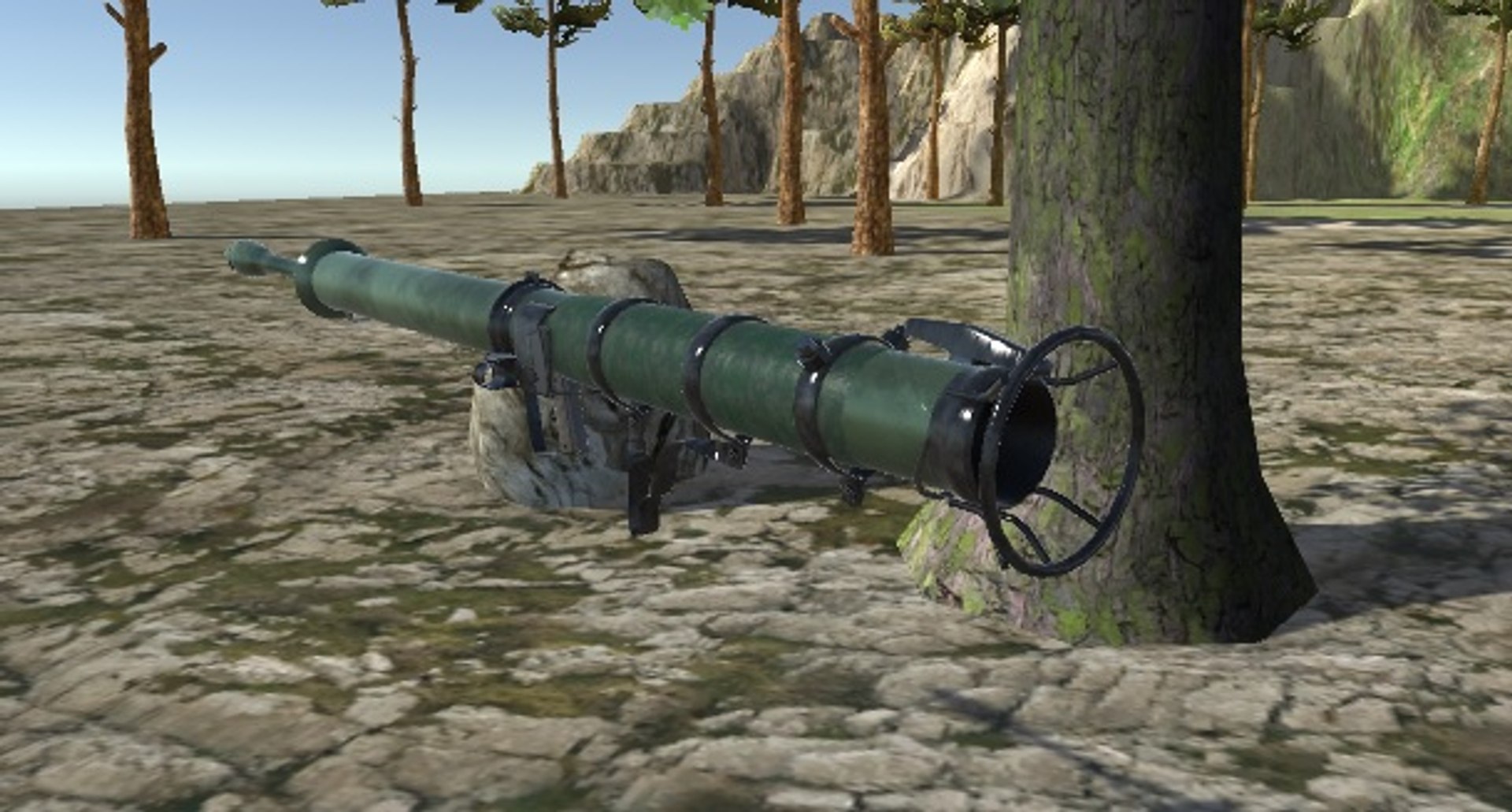 bazooka unity 3d model