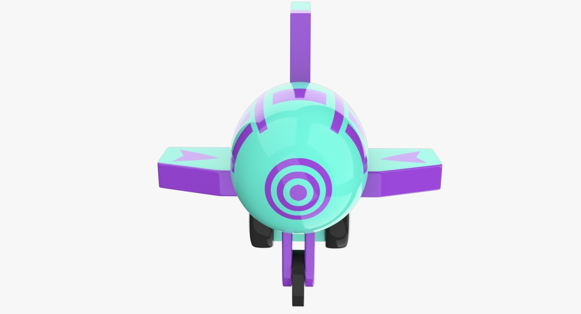 toy airplane 3d model