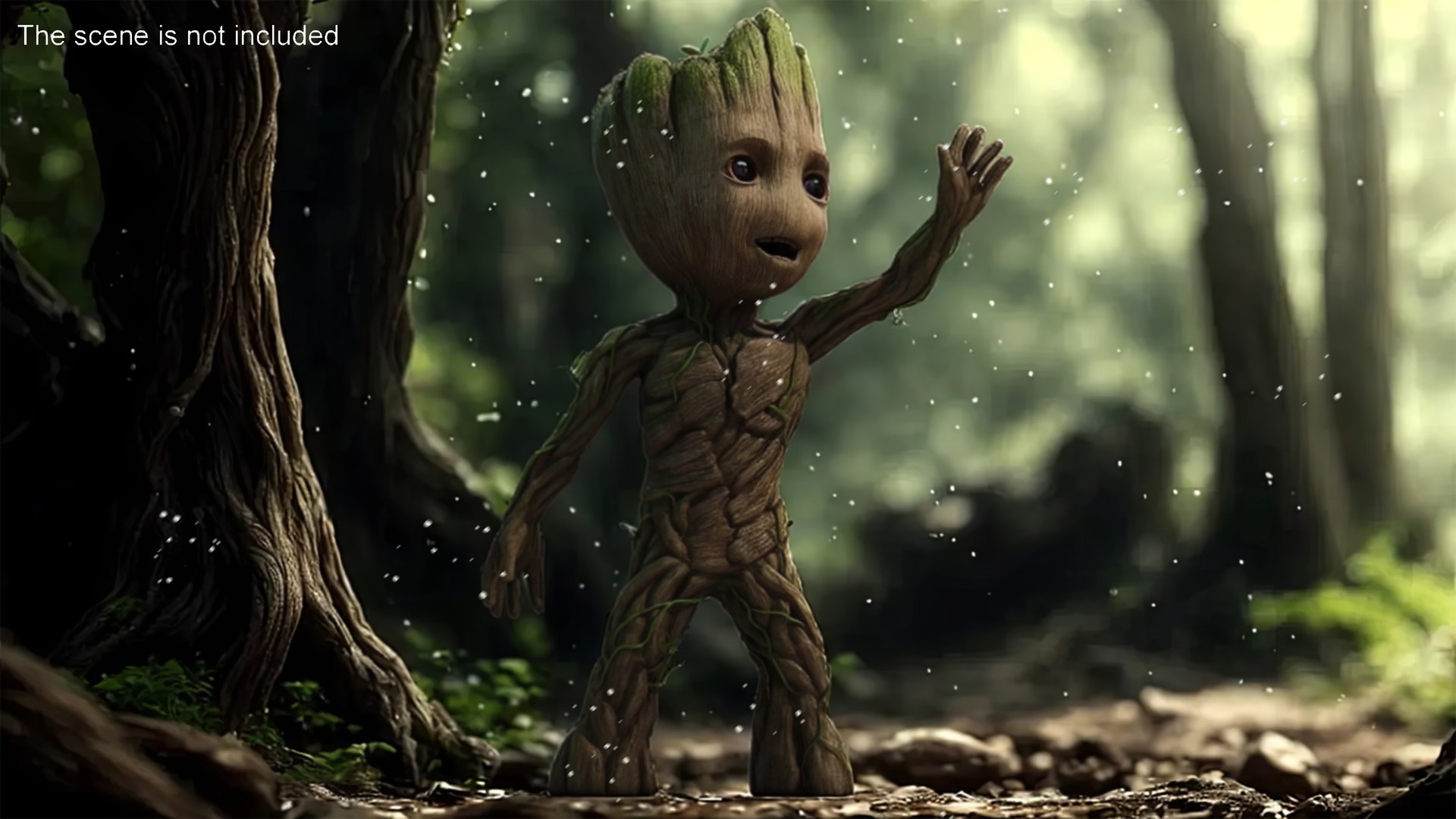 3D Groot Waving His Hand For 3D Print Model - TurboSquid 2287042