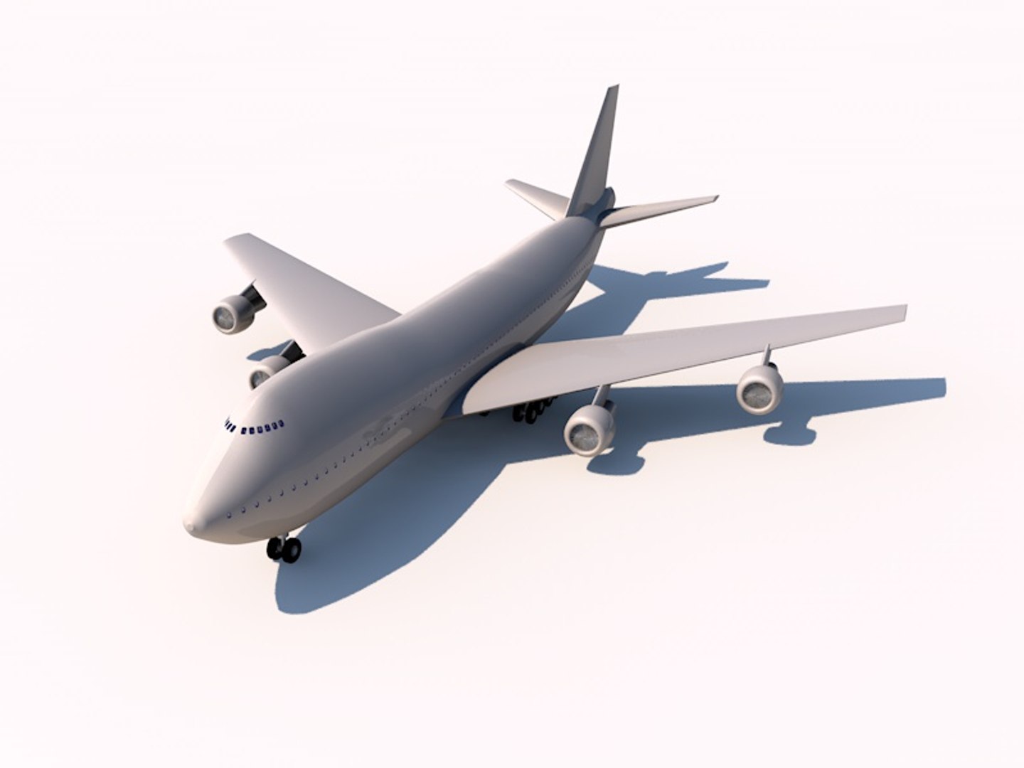 3d Model Of Boeing 747-400