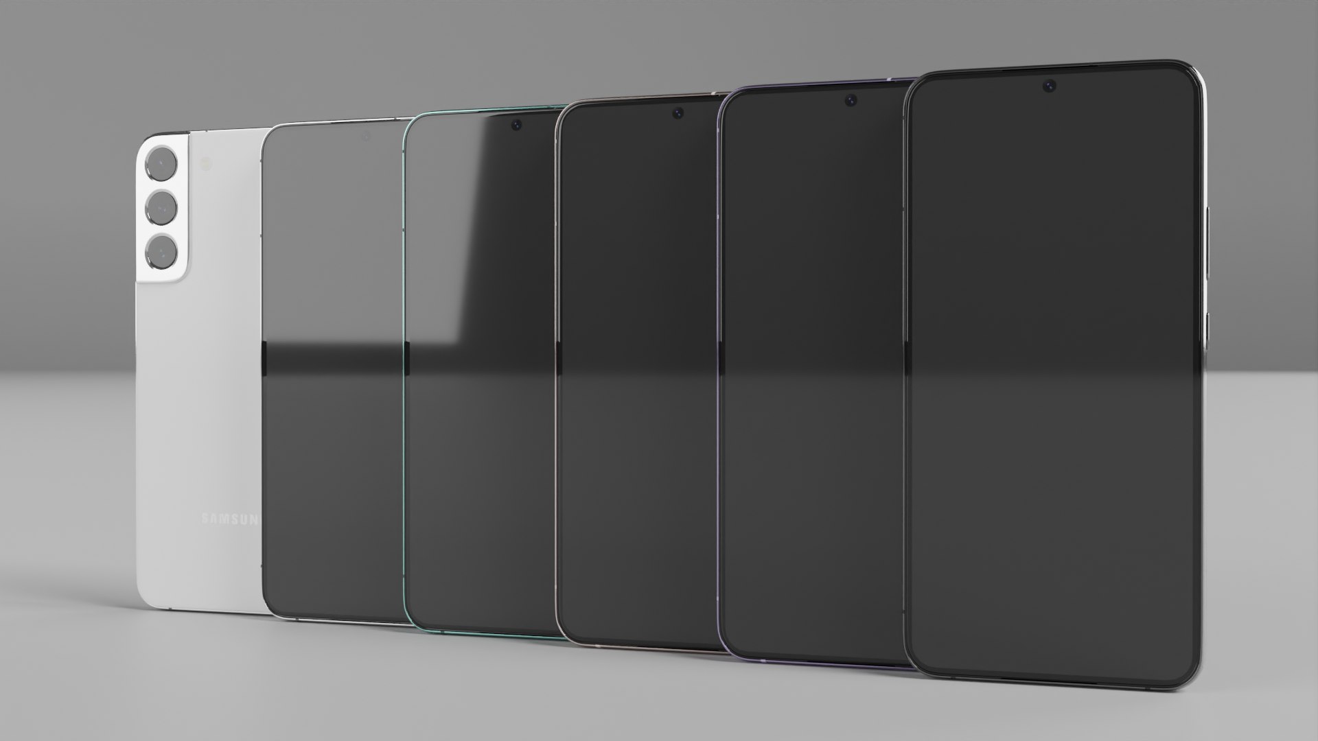 3D Samsung Galaxy S22 All Colors Smartphone - TurboSquid 2096336