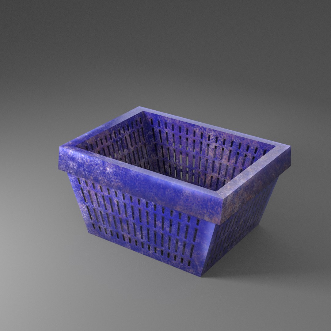 Free Basket Stack Model - TurboSquid 1715788