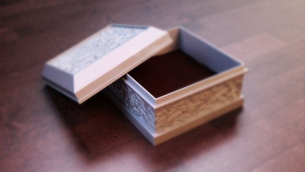 3d jewelry box