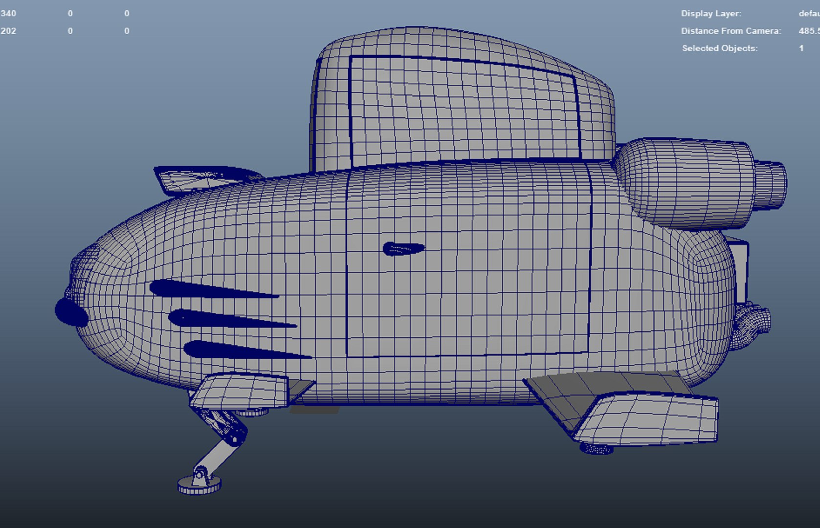 3D Retro Style Futuristic Car Model - TurboSquid 2034858