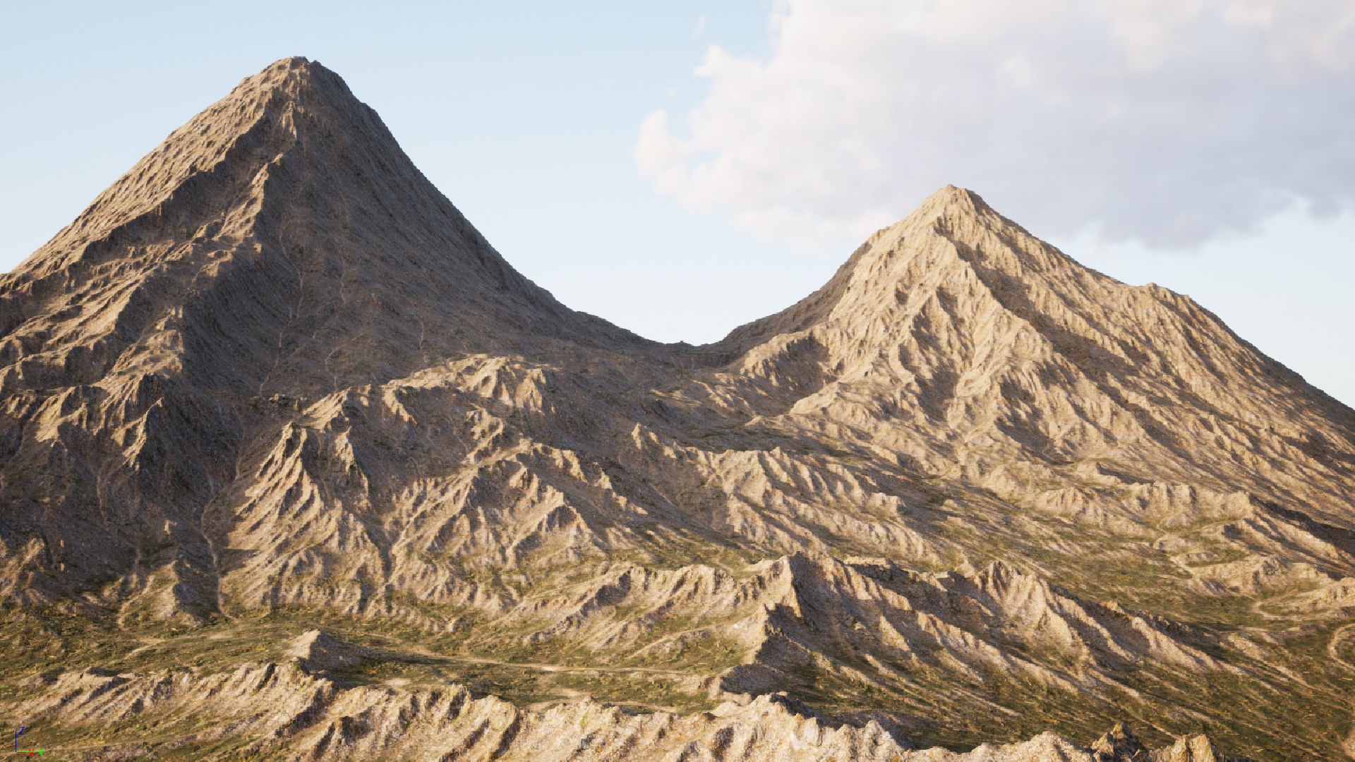 3D 2024 Mountain Vol1 4k 06 Model - TurboSquid 2173618