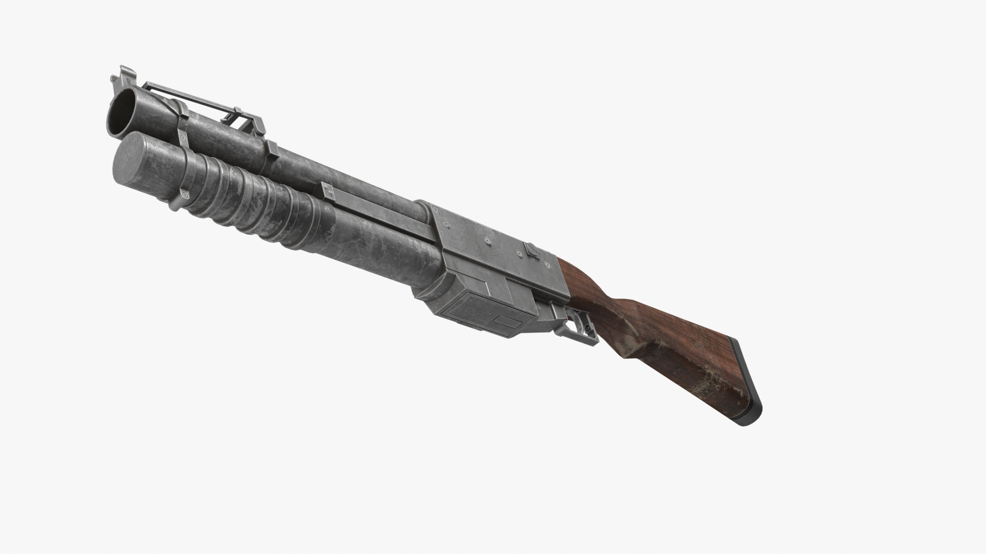 China Lake Grenade Launcher Game Weapon 3D - TurboSquid 2137562