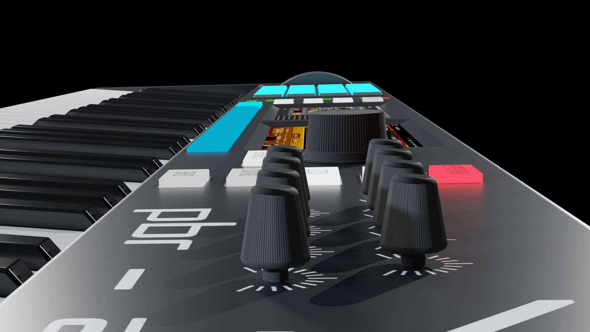 3D Model Midi Keyboard Hexone - TurboSquid 1554990