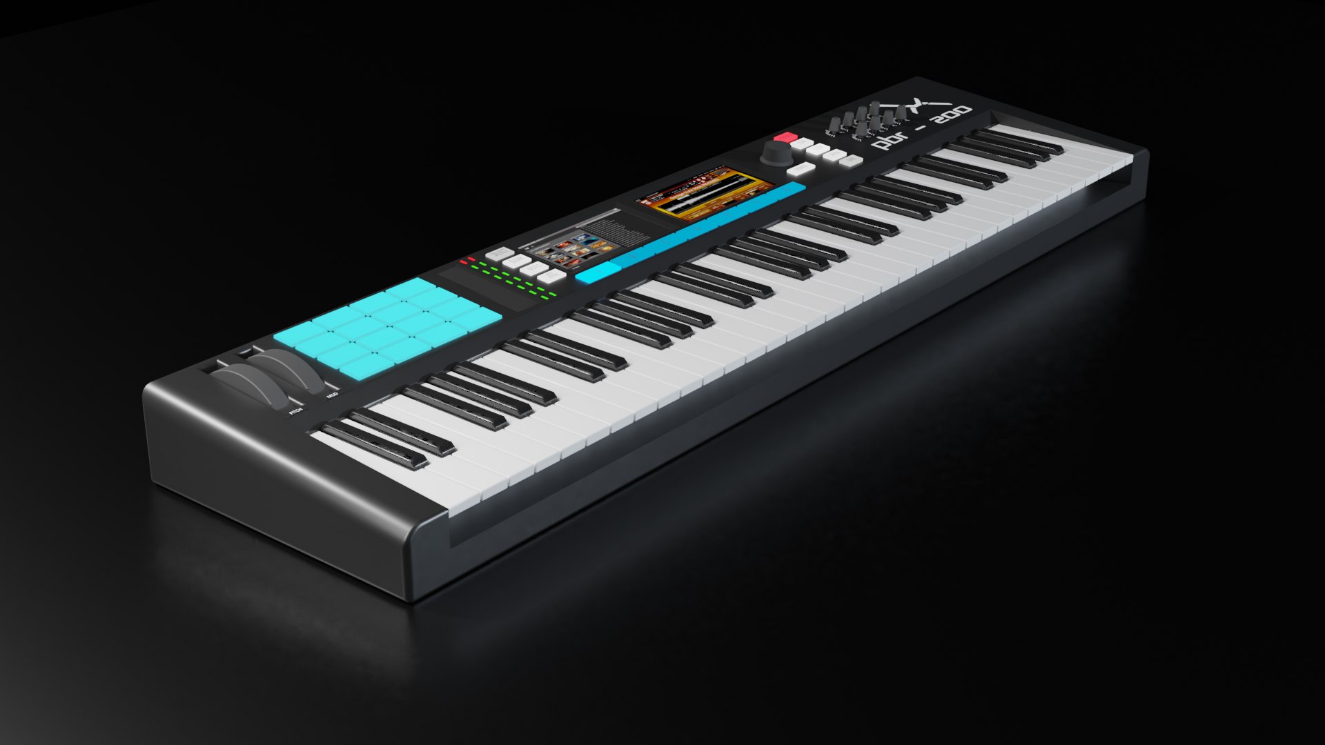 3D Model Midi Keyboard Hexone - TurboSquid 1554990