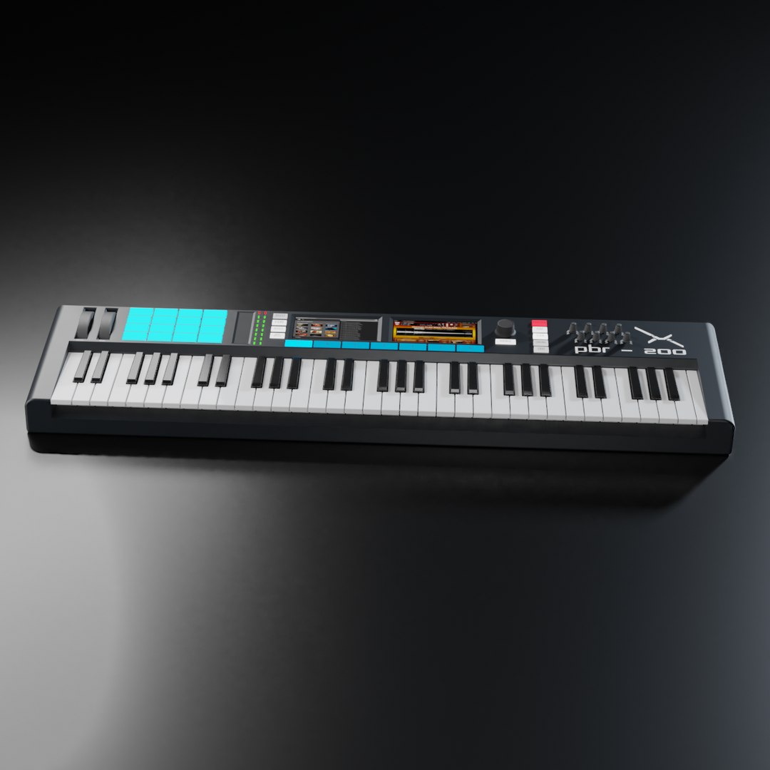 3D Model Midi Keyboard Hexone - TurboSquid 1554990