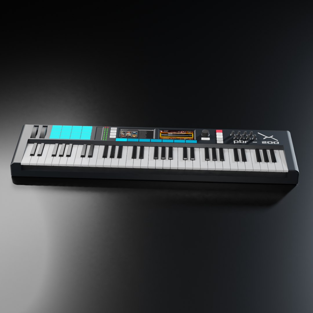 3D Model Midi Keyboard Hexone - TurboSquid 1554990