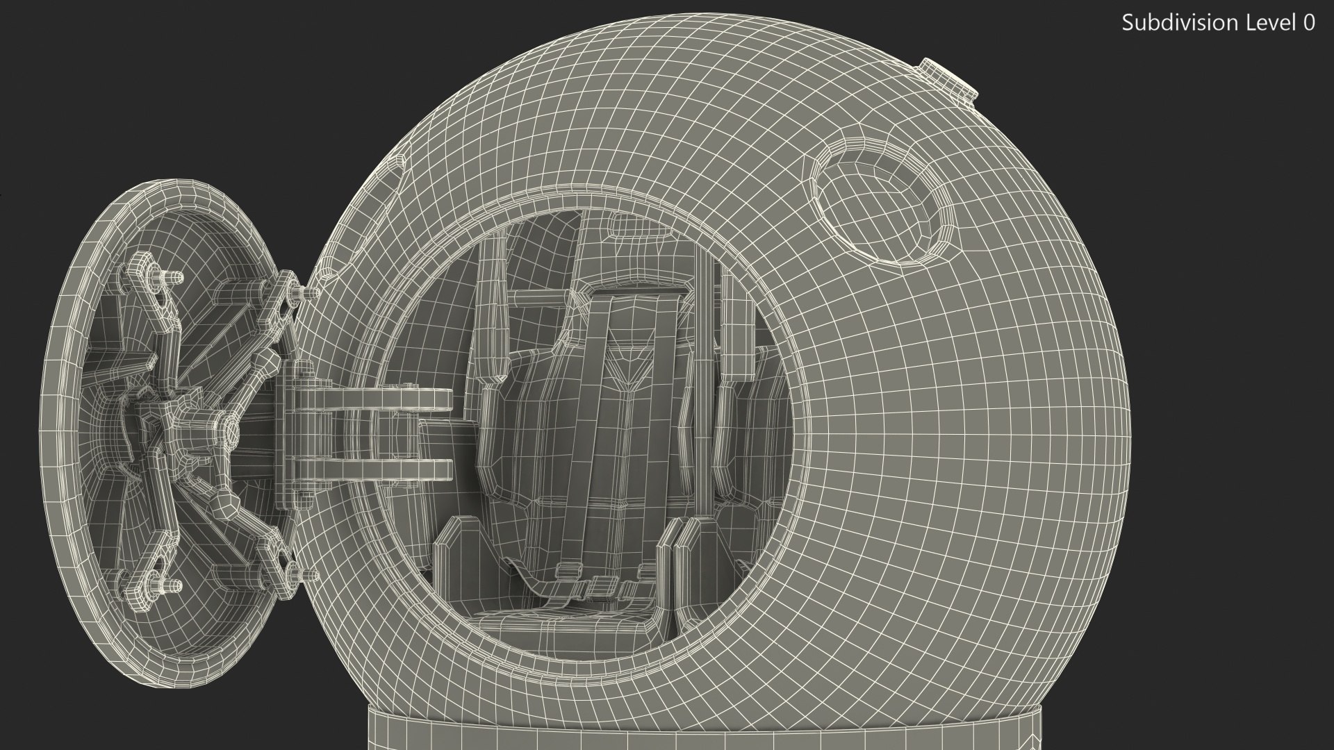 Tsunami Survival Capsule 3D Model - TurboSquid 1987145