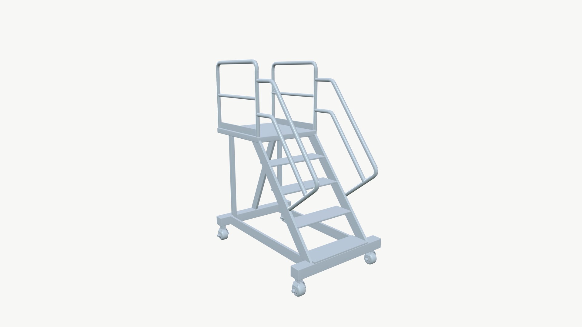 3D Model Ladder Stand - TurboSquid 2275020